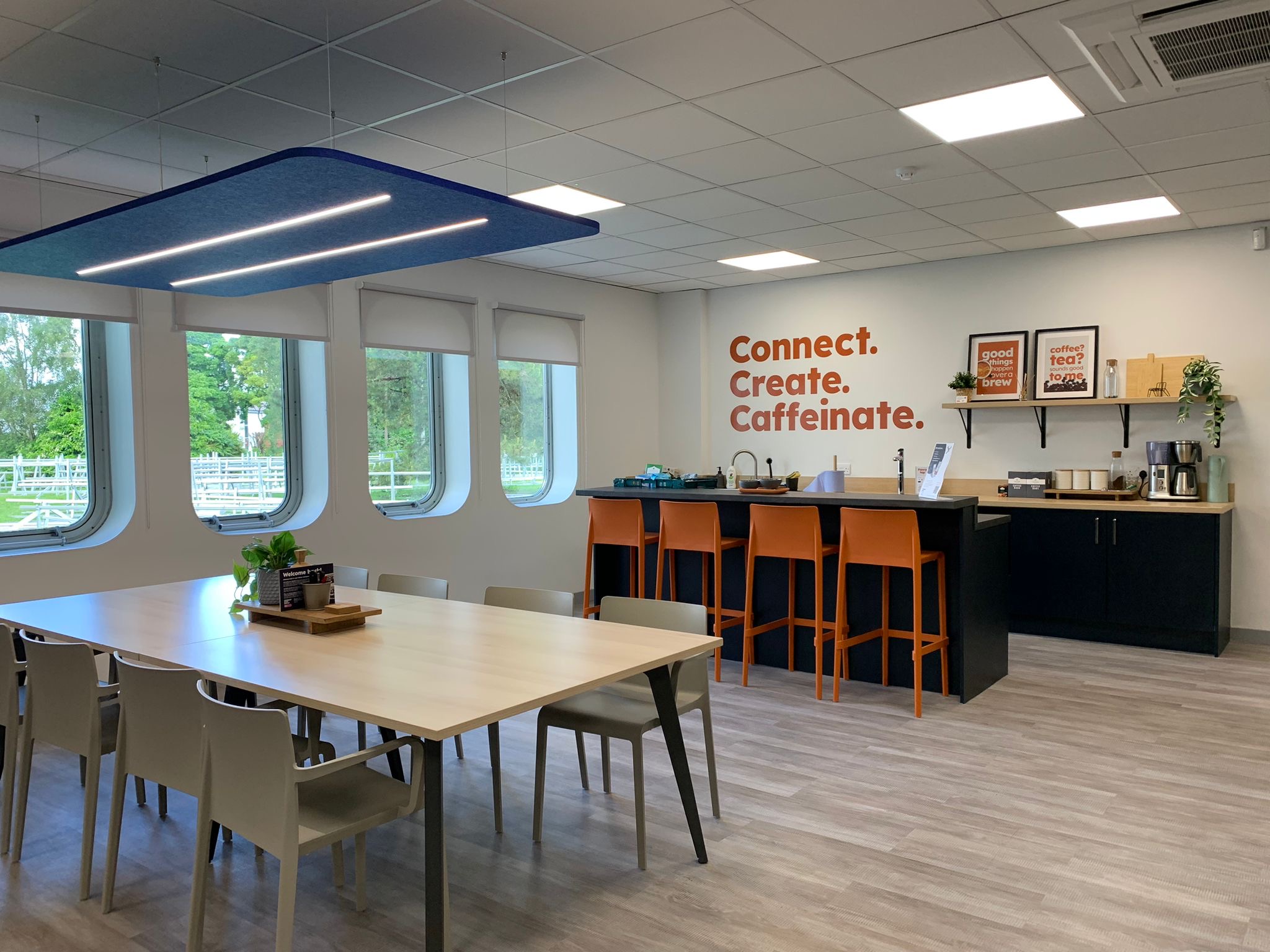 Creating a Vibrant Workspace for a Purpose-Driven Brand
